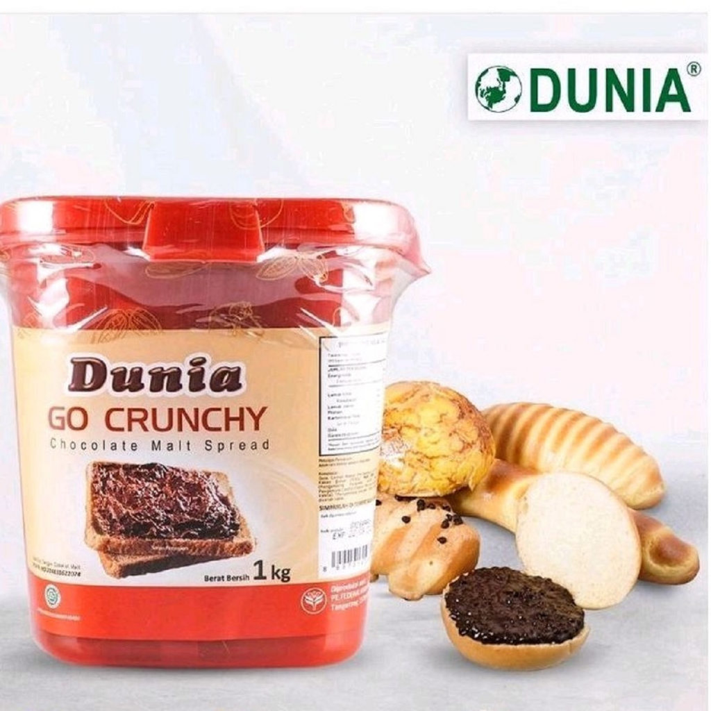 Jual Dunia Go Crunchy / Coklat Crunchy 1 kg | Shopee Indonesia