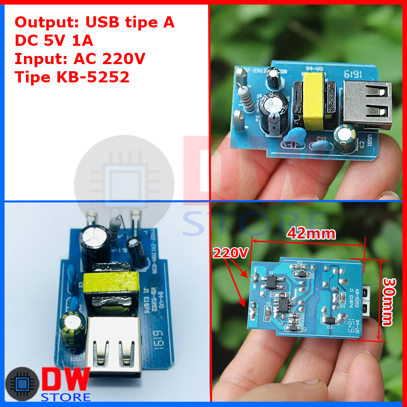 Jual PCB Modul Power Supply Adaptor 5V 9V 12V 15V 1A 1.5A 2A 3A 3.5A 4A ...