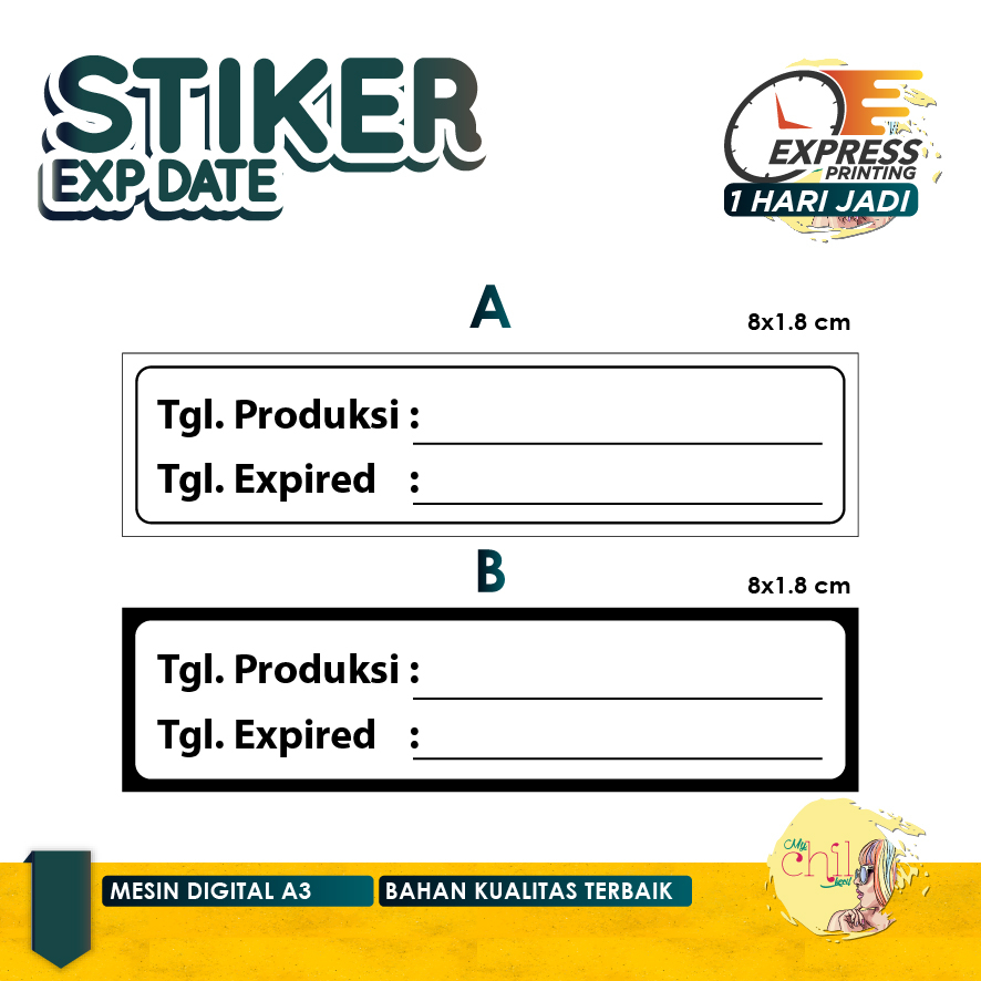 Jual STICKER BEST BEFORE/ STIKER EXPIRED/ STIKER KEMASAN MAKANAN ...