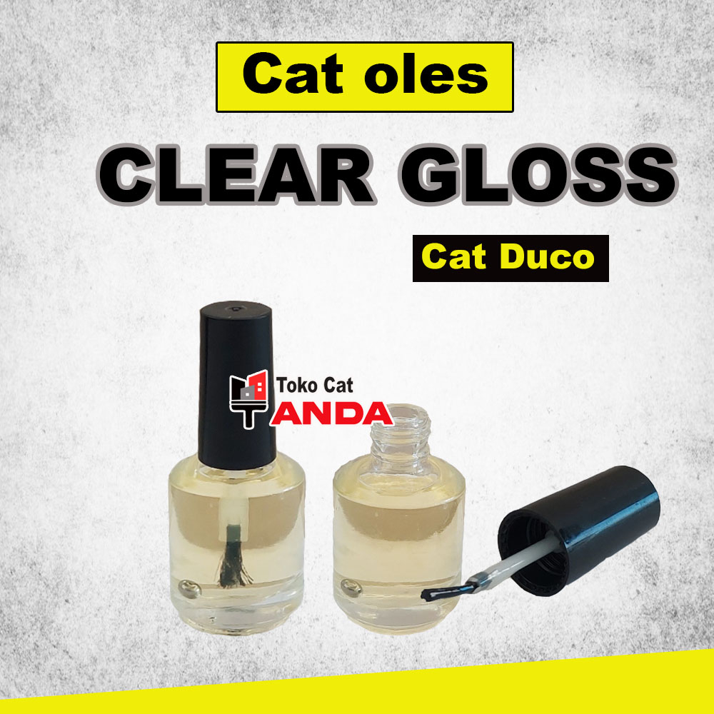 Jual Cat Oles Universal Clear gloss - clear duco - cleargloss | Shopee ...