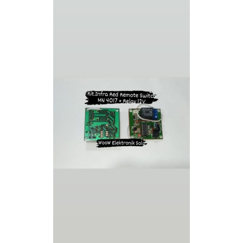 Jual Kit Infra Red Remote Switch 1Channel dg Relay 12V 5pin | Shopee ...