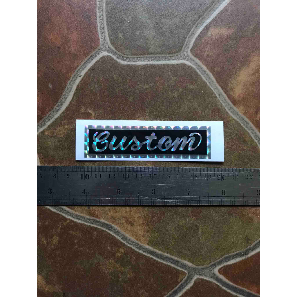 Jual SRV Replica #1 Custom First Wife style Sticker Stevie Ray Vaughan ...