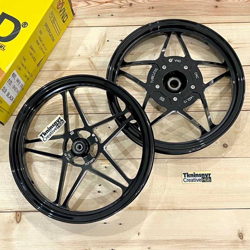 Jual Velg VND V-Speed Alumunium CNC Model Kingspeed Vario 125/150 PCX ...