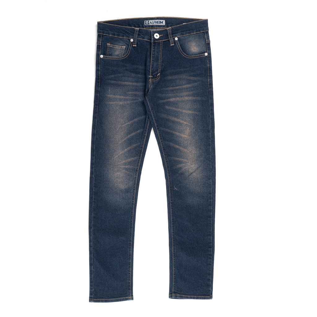 Jual AlfheimCloth.Inc Celana Jeans Long Pants Denim - Slim Fit Men ...
