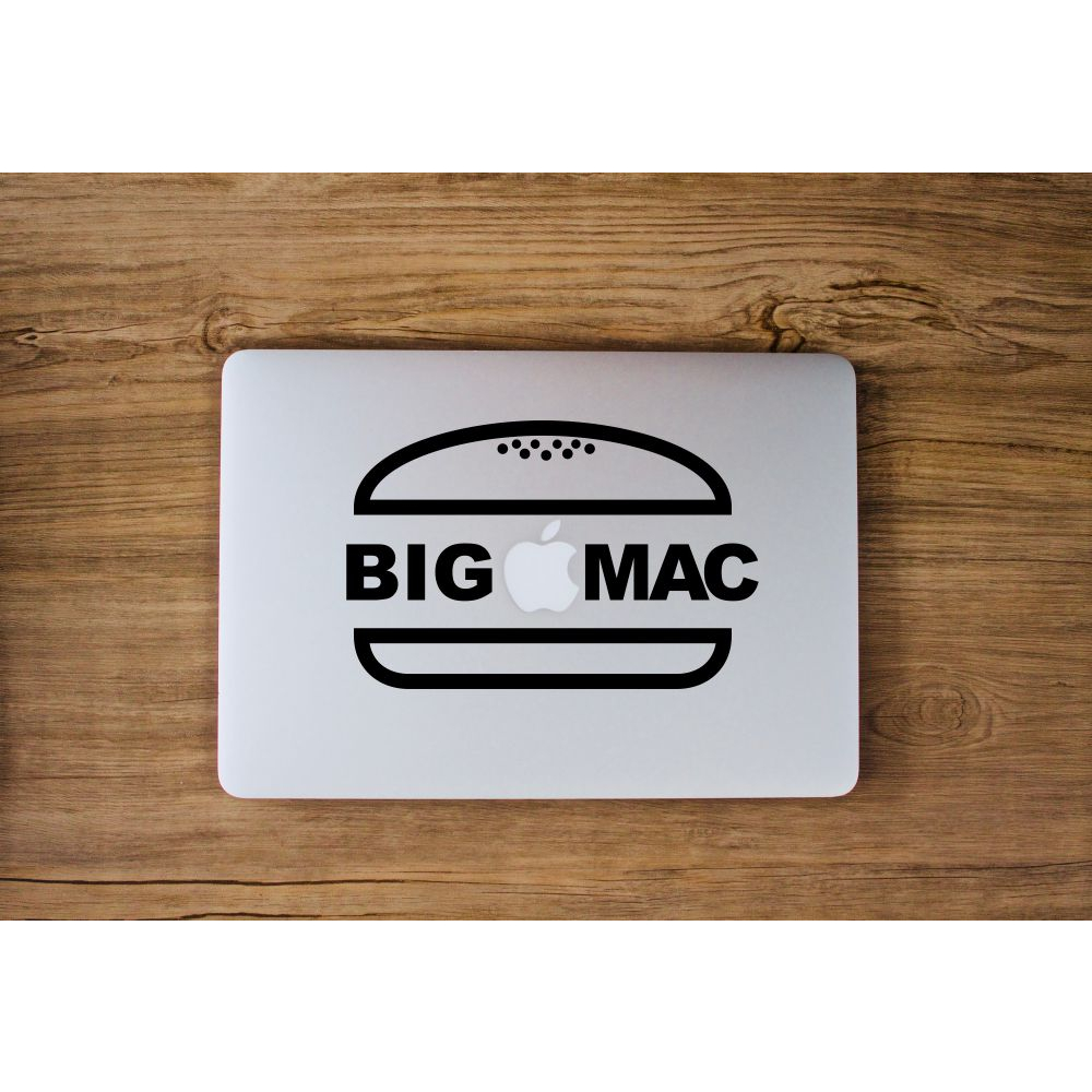 Jual Stiker Decal McDonald's Big Mac Burger - Laptop Macbook Sticker ...
