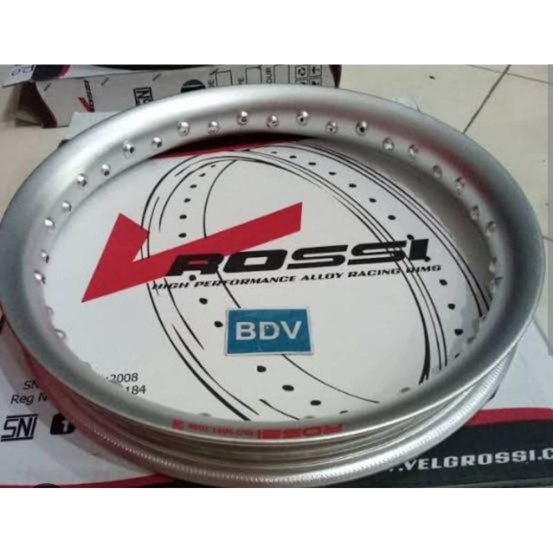 Jual Velg Rossi U Bulat 215x17 Silver | Shopee Indonesia