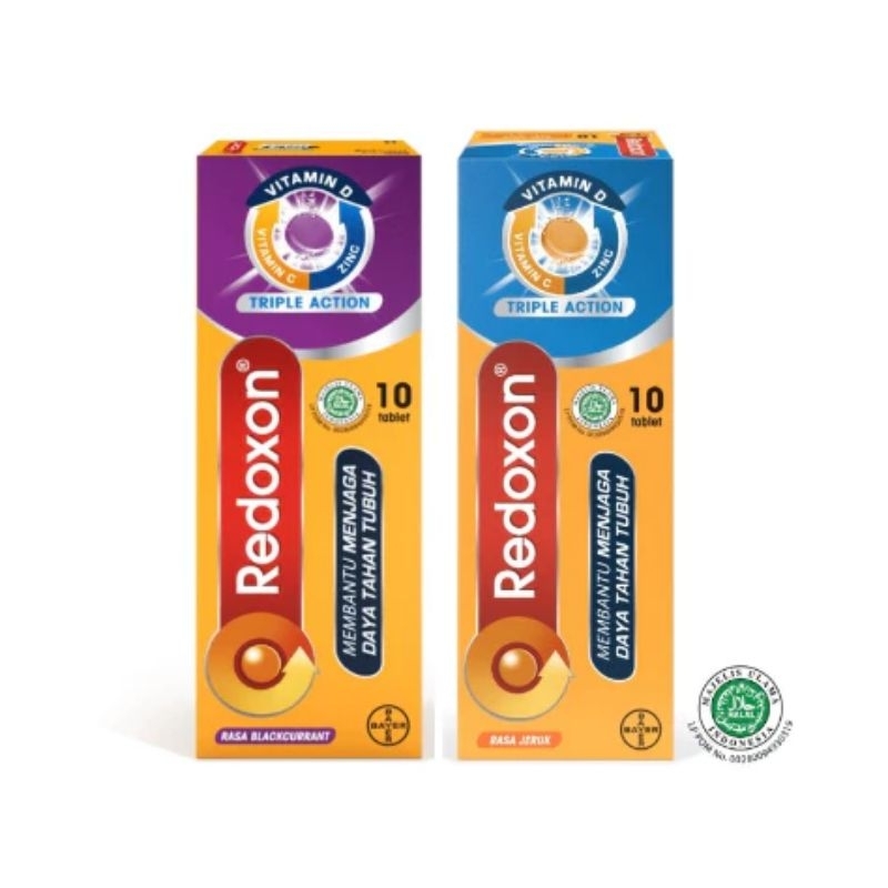 Jual REDOXON 10 Tablet Effervescent, Bayer | Shopee Indonesia