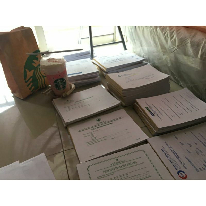 Jual Srt SKt LIBUR IJIN IZIN STAMP STEMPEL BASAH AMPLOP TTD 9.9 SUPER ...