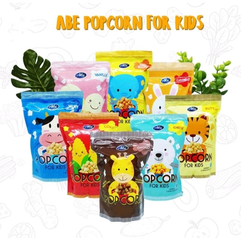 Jual Popcorn Abe Food For Kids 80gr | Snack Anak Gluten Free | Cemilan ...