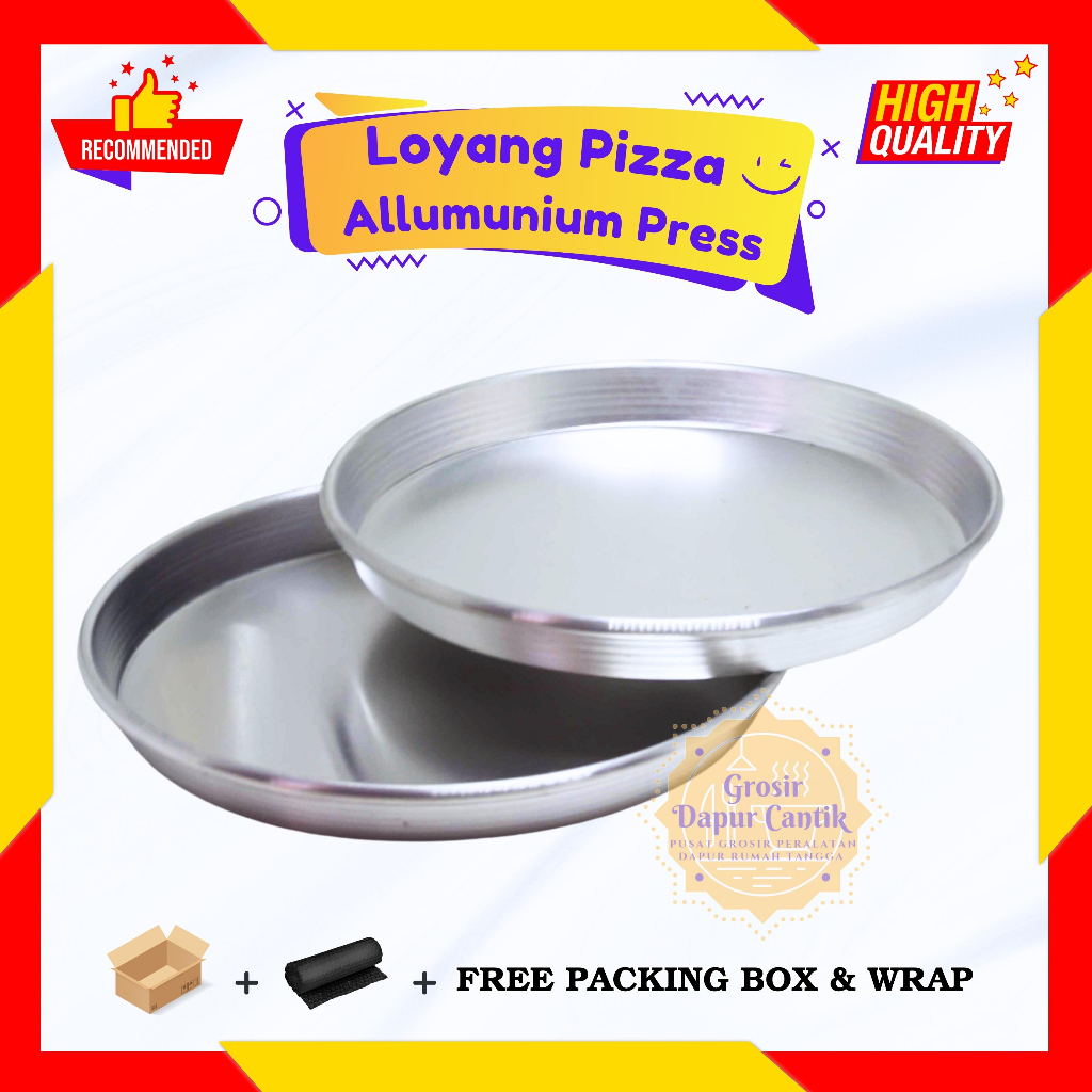 Jual Loyang Pizza Bulat / Loyang Pizza Lingkaran / Nampan Pizza / Alas ...