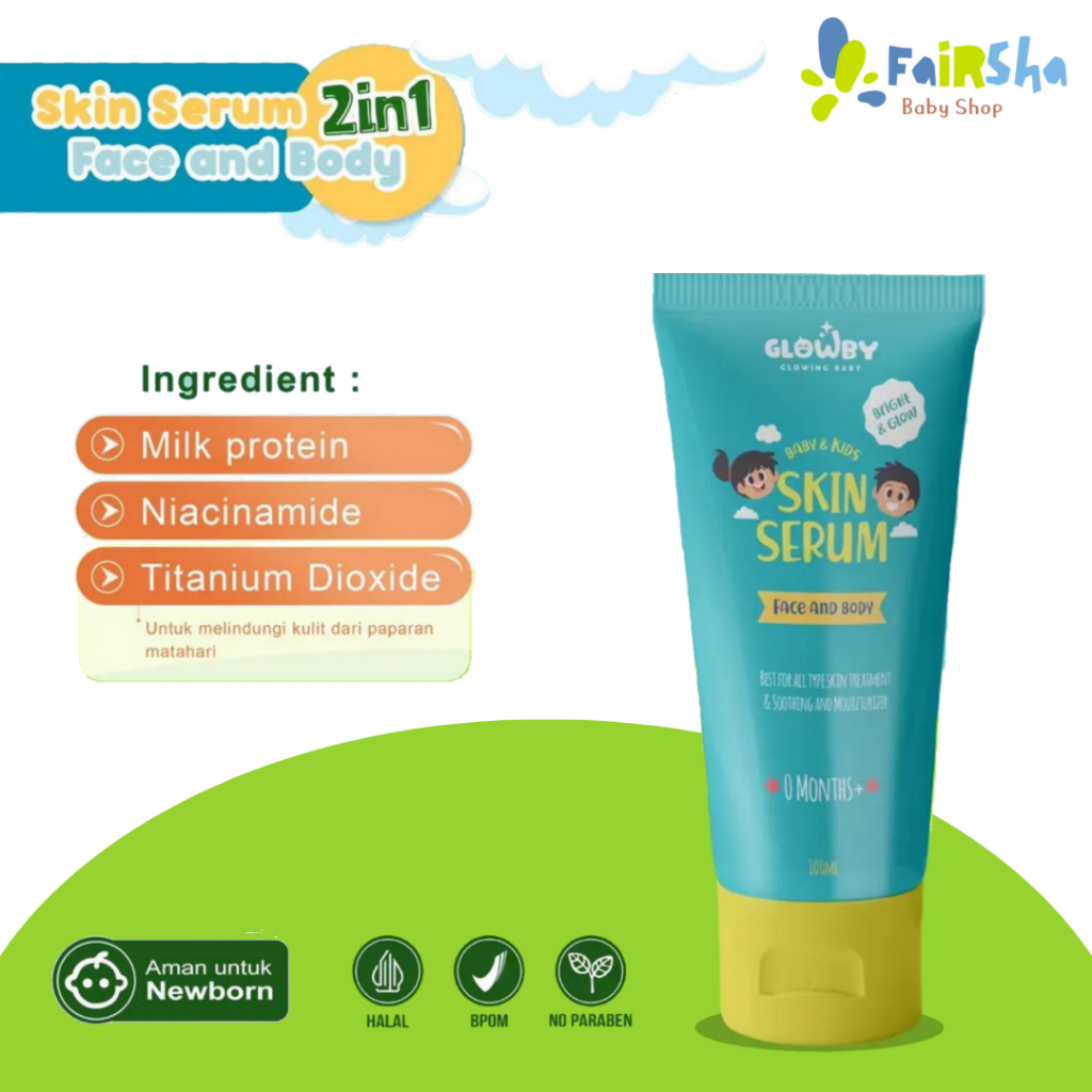 Jual GLOWBY Skin Serum Lotion Pencerah Anak dan Bayi 100ml - Lotion ...