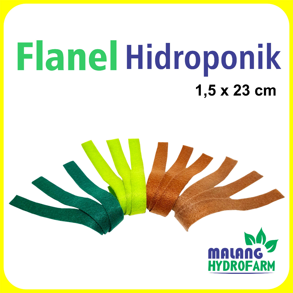 Jual Media Tanam Kain Flanel Hidroponik 1,5 x 23 cm satuan khusus ...