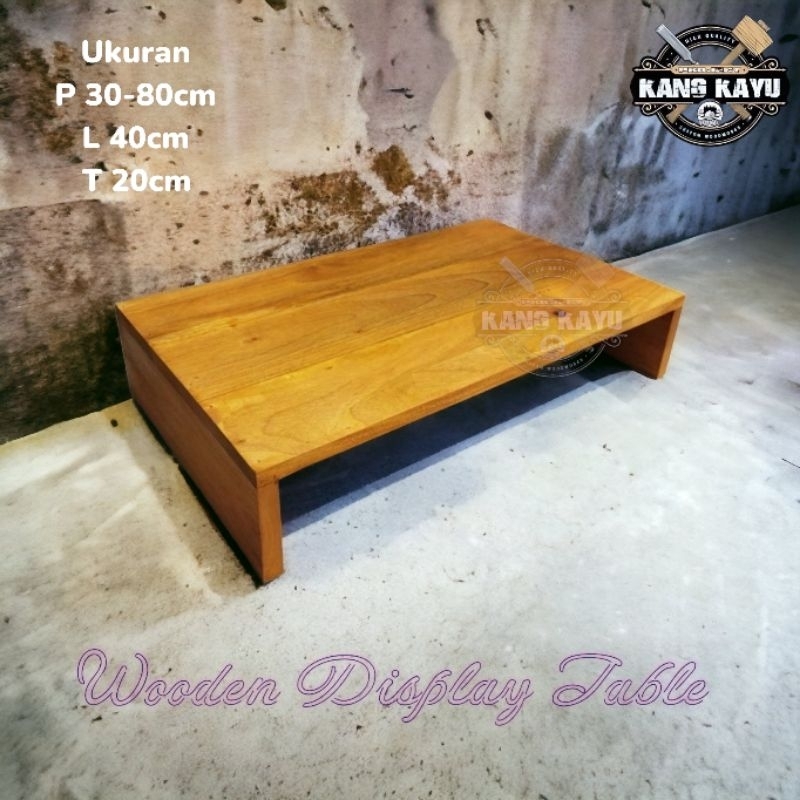 Jual Meja monitor display monitor meja minimalis lebar 40cm | Shopee ...