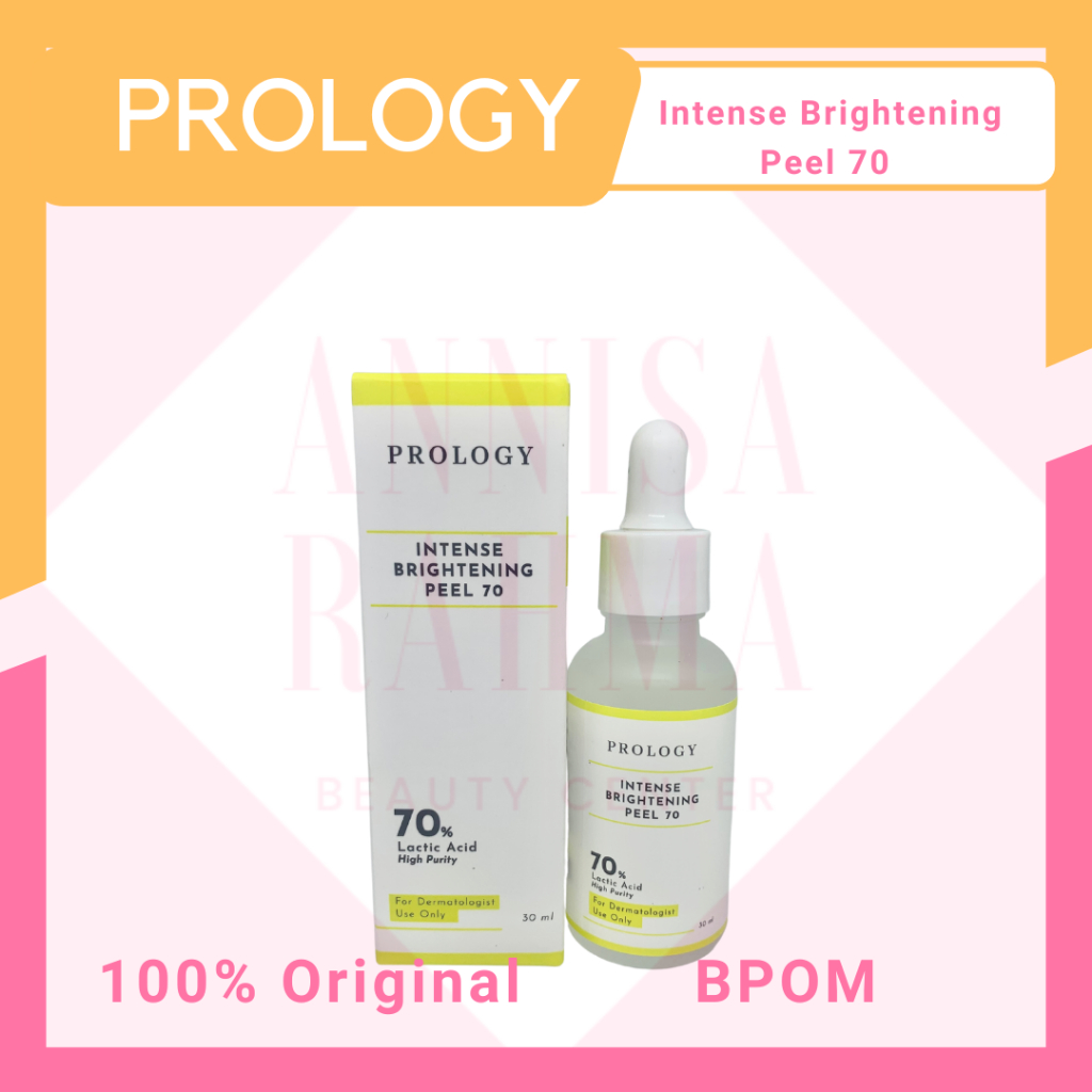 Jual PROLOGY - Intense Brightening Peel 70 Lactic Acid 70% LA 30ml BPOM ...
