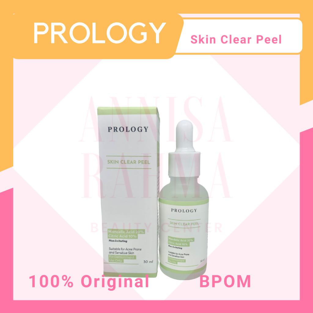 Jual PROLOGY - Skin Clear Peel 30ml - Peeling Mandelic Acid 20% Citric ...