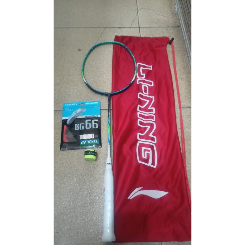 Jual raket lining dengan senar bg66 | Shopee Indonesia