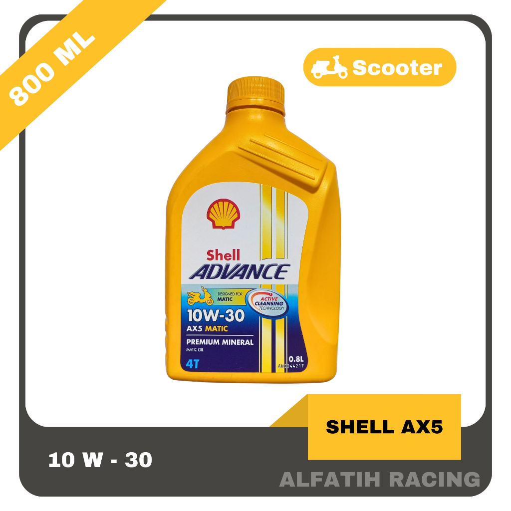 Jual Shell Advance ax5 Matic 0.8 CKD | Shopee Indonesia