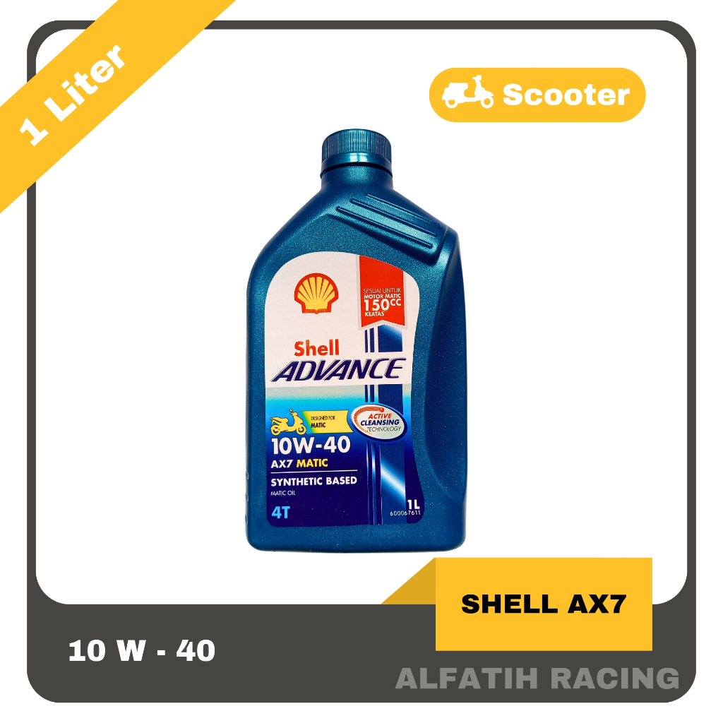Jual Oli Shell Matic ax7 1L CKD | Shopee Indonesia