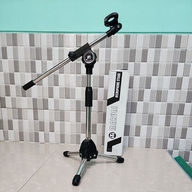 Jual Stand Mic Maruni Stainless 90cm | Shopee Indonesia