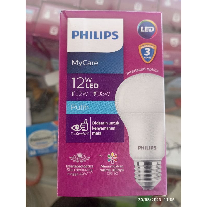 Jual Lampu LED Philips 12w Lampu rumah tangga Lampu murah awet lampu ...