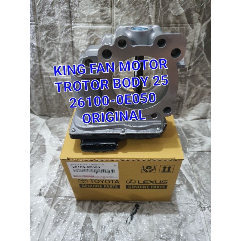 Jual TROTOR BODY THROTTLE BODY INNOVA REBORN BENSIN 26100-0E050 ASLI ...