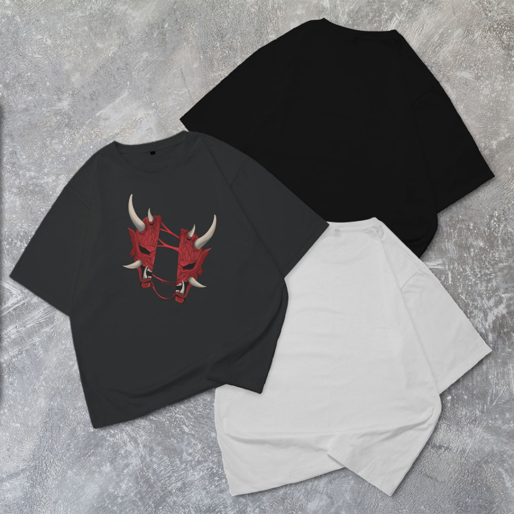 Jual Ccwear Oversized T Shirt Kitsune Kaos Oversize Unisex Cotton