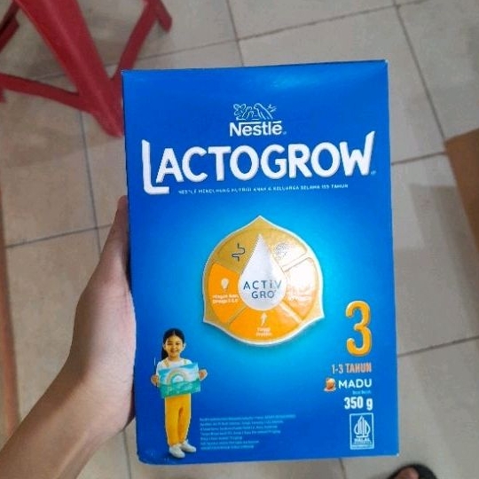 Jual Lactogrow 3 susu nestle formula balita 1-3 tahun VANILA/ MADU ...