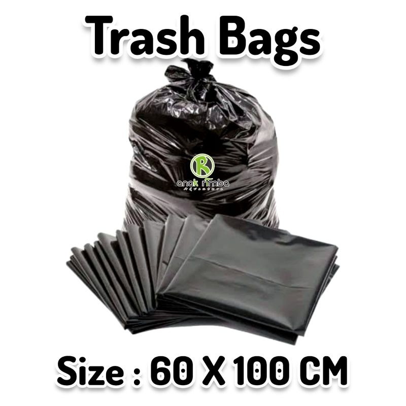Jual TRASHBAG UKURAN 60 x 100 x 04 KANTONG SAMPAH MULTIFUNGSI Trash ...