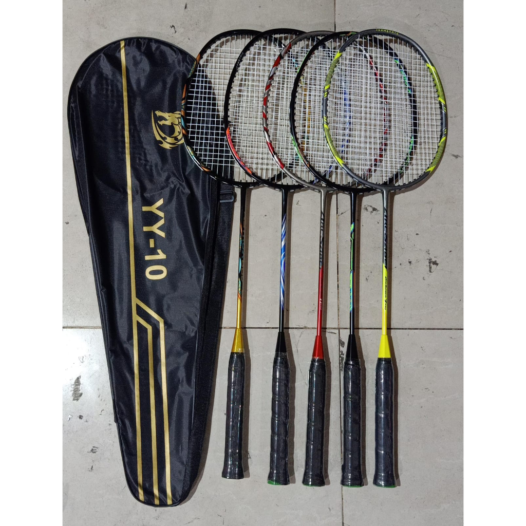Jual NEW!! RAKET BADMINTON YY-10 TERUSAN+SENAR FREE GRIP BADMINTON ...