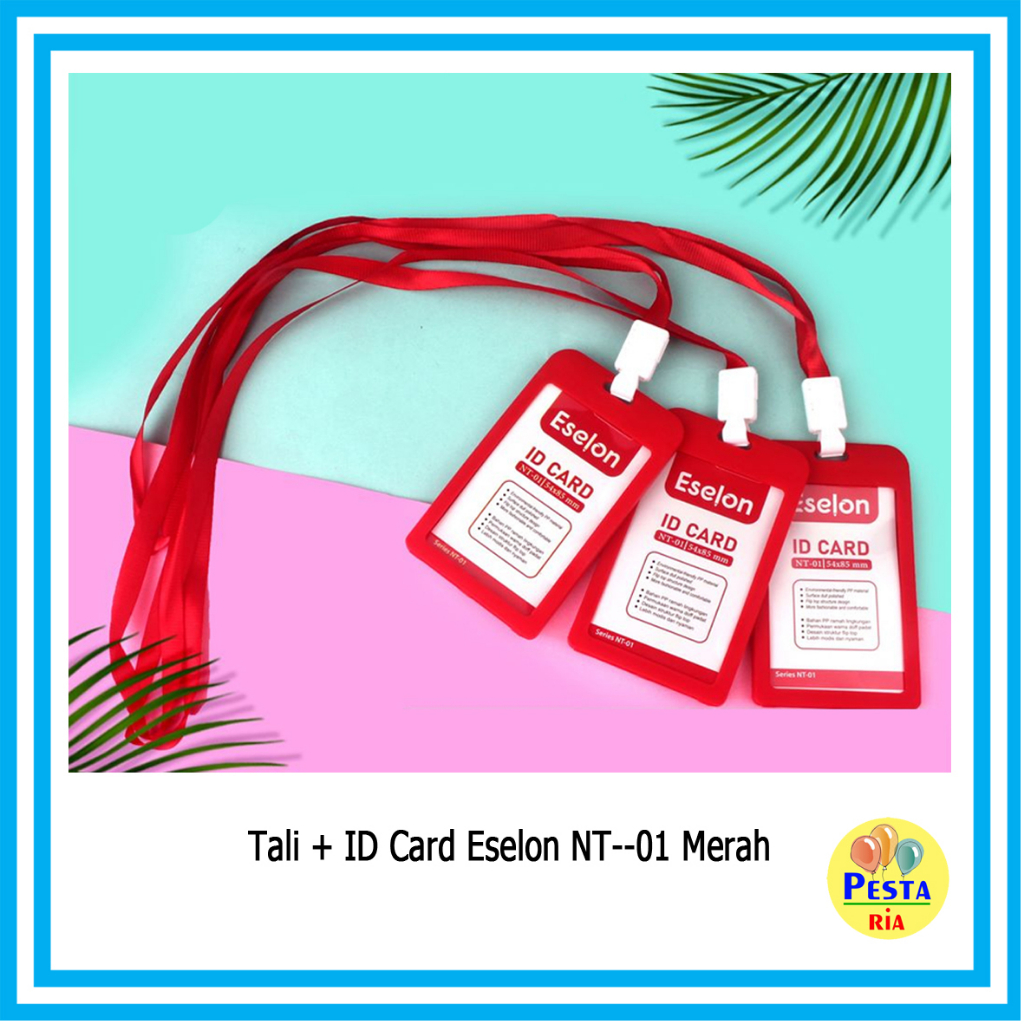 Jual Murah 1 Pcs Card Holder Gantungan Kartu Casing ID Card Name