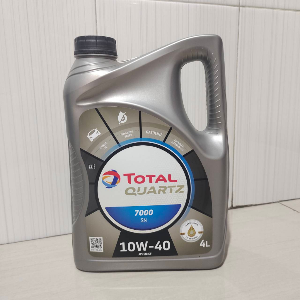 Jual TOTAL QUARTZ 7000 SN 10W - 40 API SN / CF 4L ( Oli Mobil SYNTHETIC ...