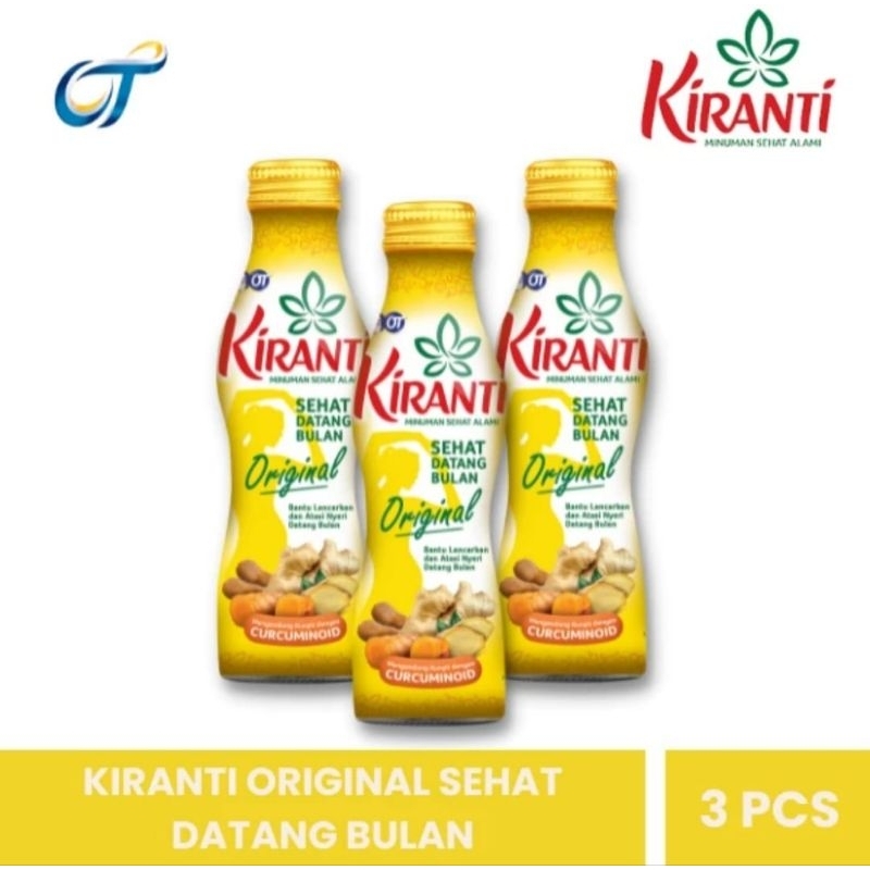 Jual Kiranti sehat datang bulan isi 3 botol | Shopee Indonesia