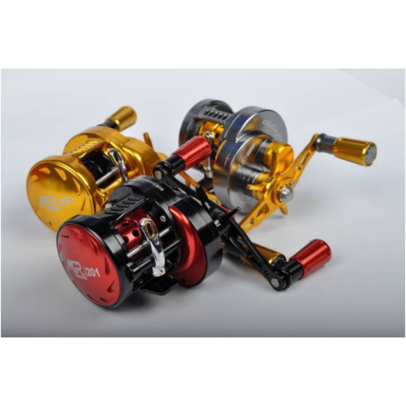 Jual Reel Baitcasting Maguro Colt Monoblock 201 (Red, Gold, Grey ...