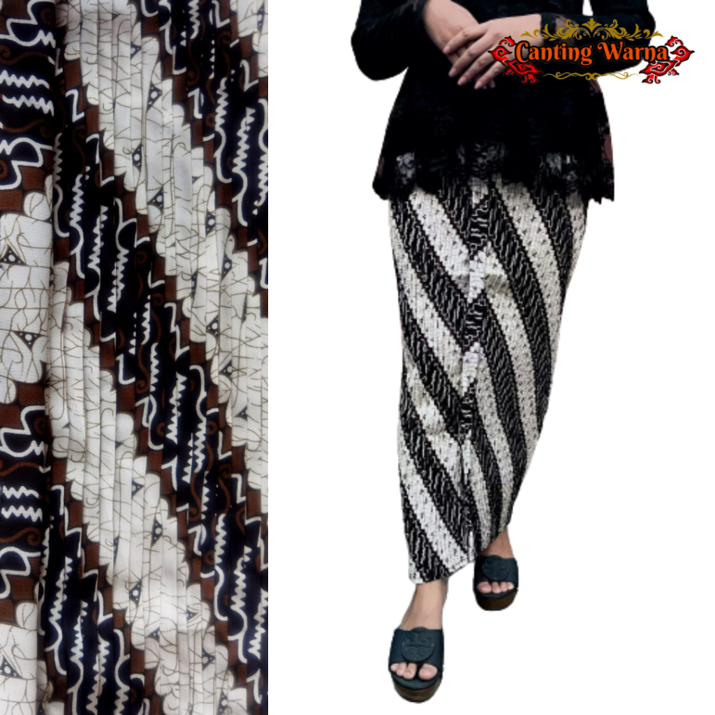 Jual Rok Plisket Batik Dewasa Real Picture | Shopee Indonesia