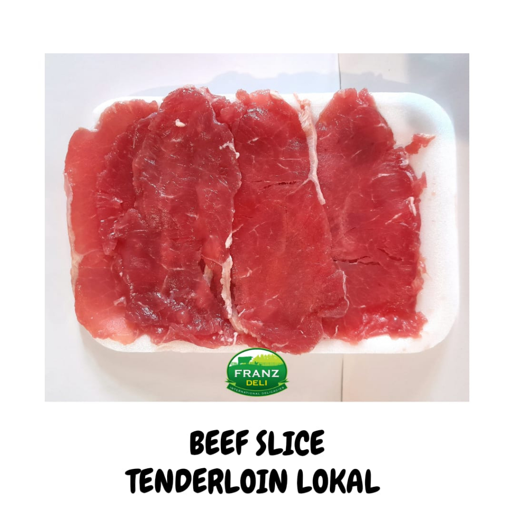 Jual BEEF TENDERLOIN LOKAL SLICE 250 GR ( Daging Sapi Lokal Has Dalam ...