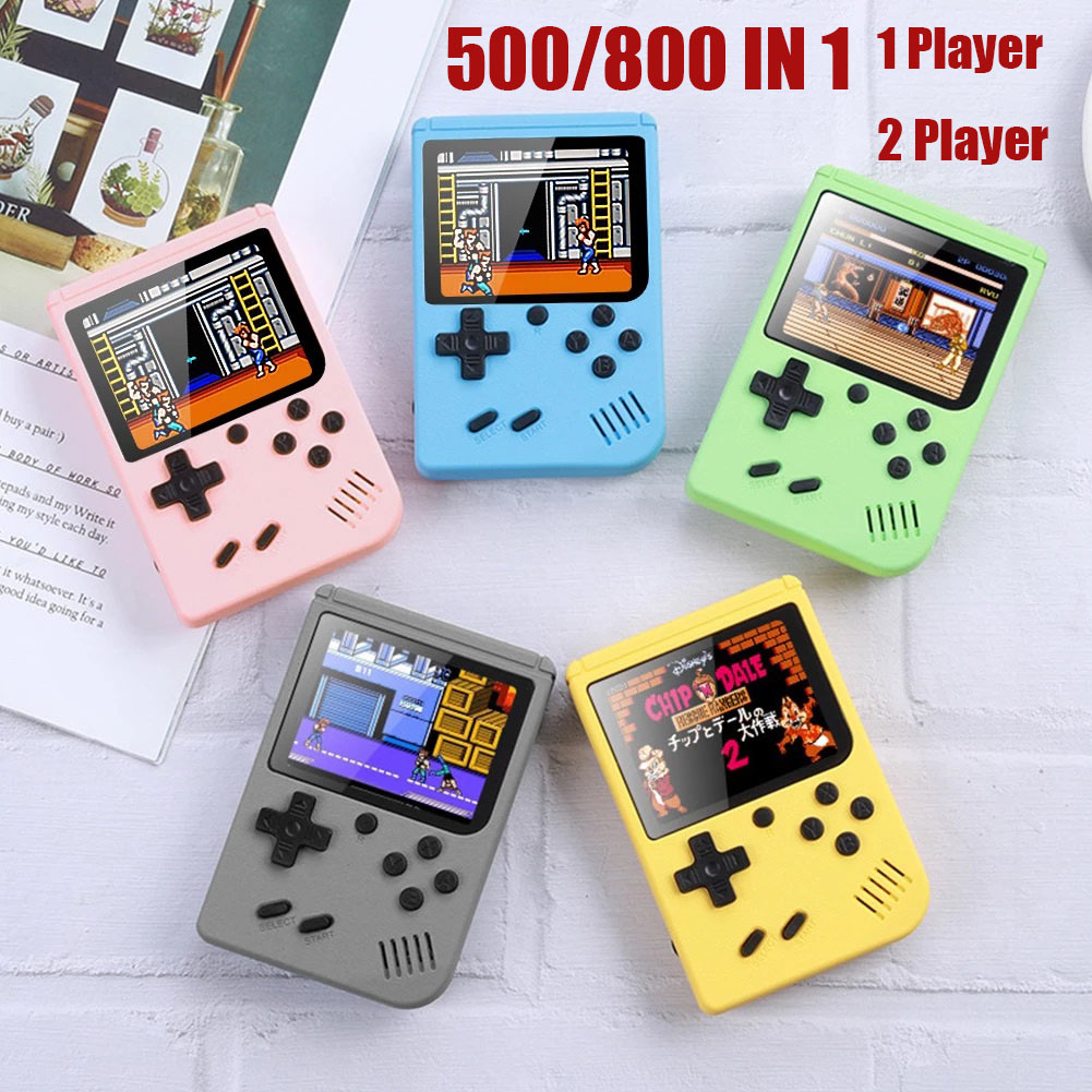 Jual Gameboy Retro 500 in 1/800 in 1 Games Mini Portabel SUPRIME Red ...
