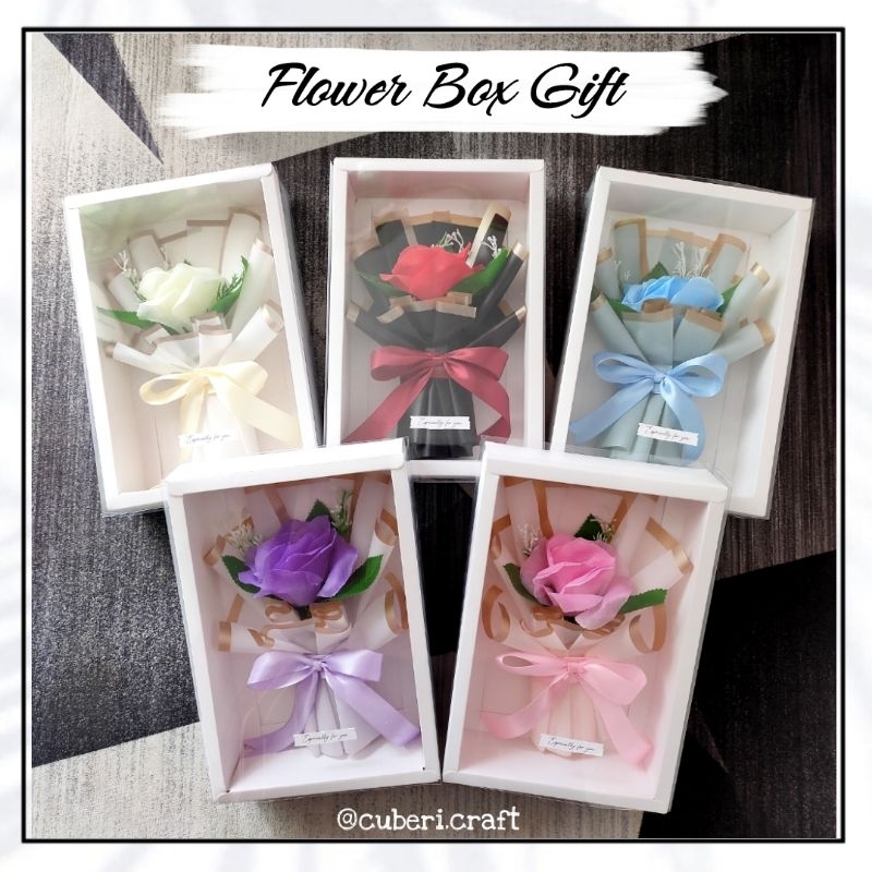 Jual Buket Bunga Flower Box / Hadiah Wisuda Ulang Tahun Anniversary ...