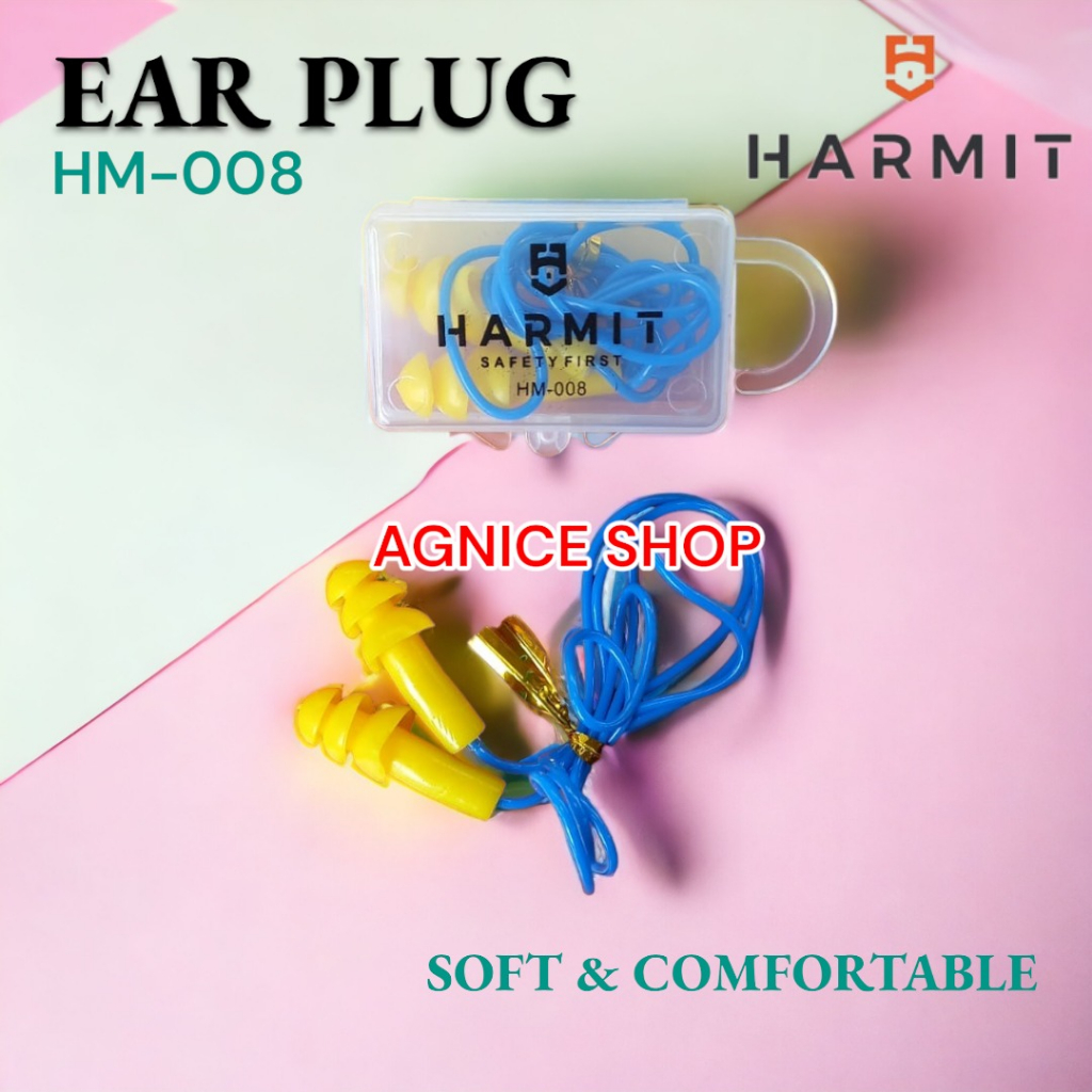Jual Earplug Ultrafit Penutup Telinga Ear plug HARMIT | Shopee Indonesia