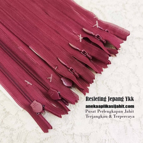Jual [1/2] 1 LUSIN RESLETING JEPANG YKK 20 INCI (50 CM) / YKK 20 INCH | Shopee Indonesia