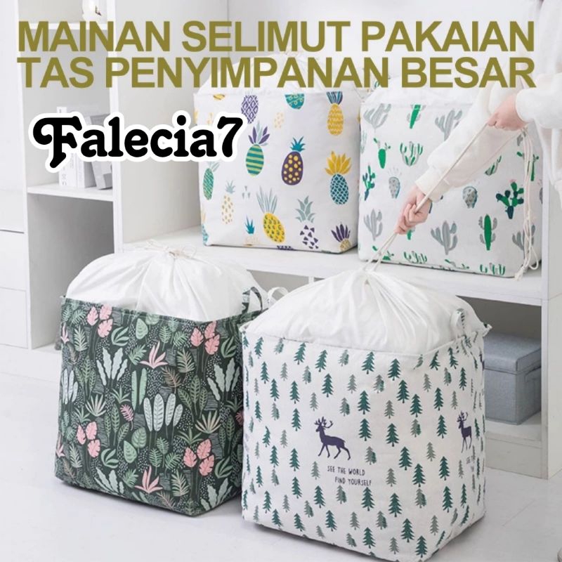 Jual A5 Keranjang Kain Serbaguna Box Penyimpan Pakaian Kain / Box ...