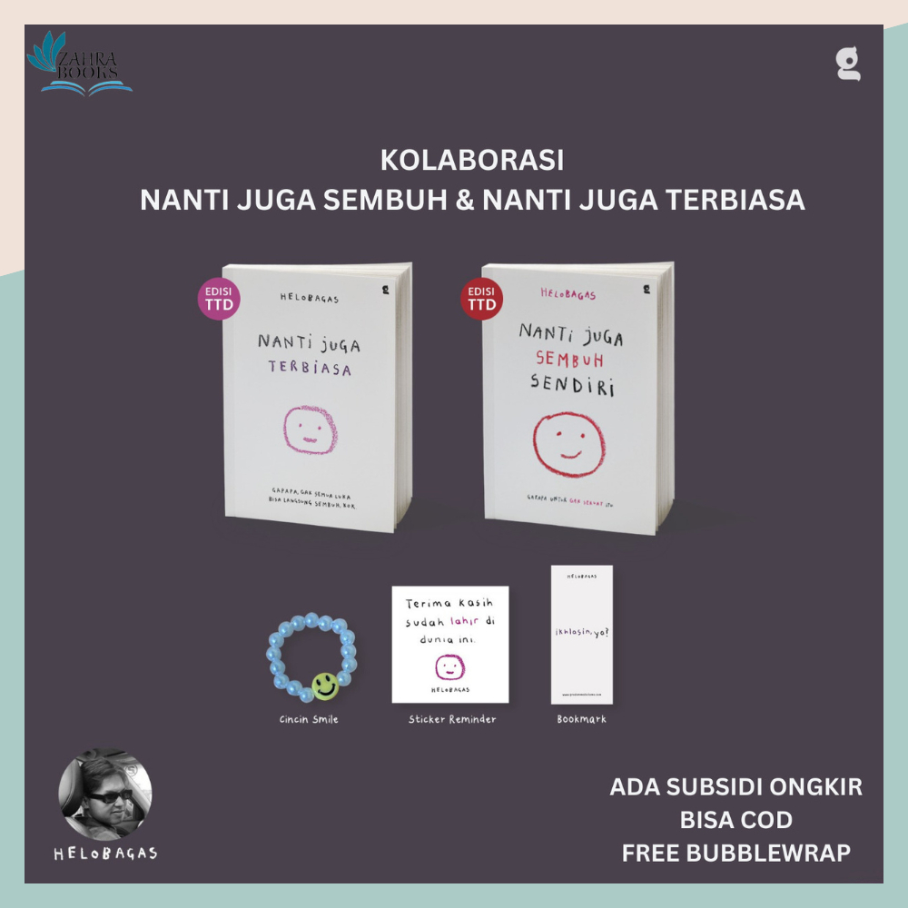 Jual AG - NOVEL NANTI JUGA SEMBUH SENDIRI & NANTI JUGA TERBIASA By Hello Bagas | Shopee Indonesia