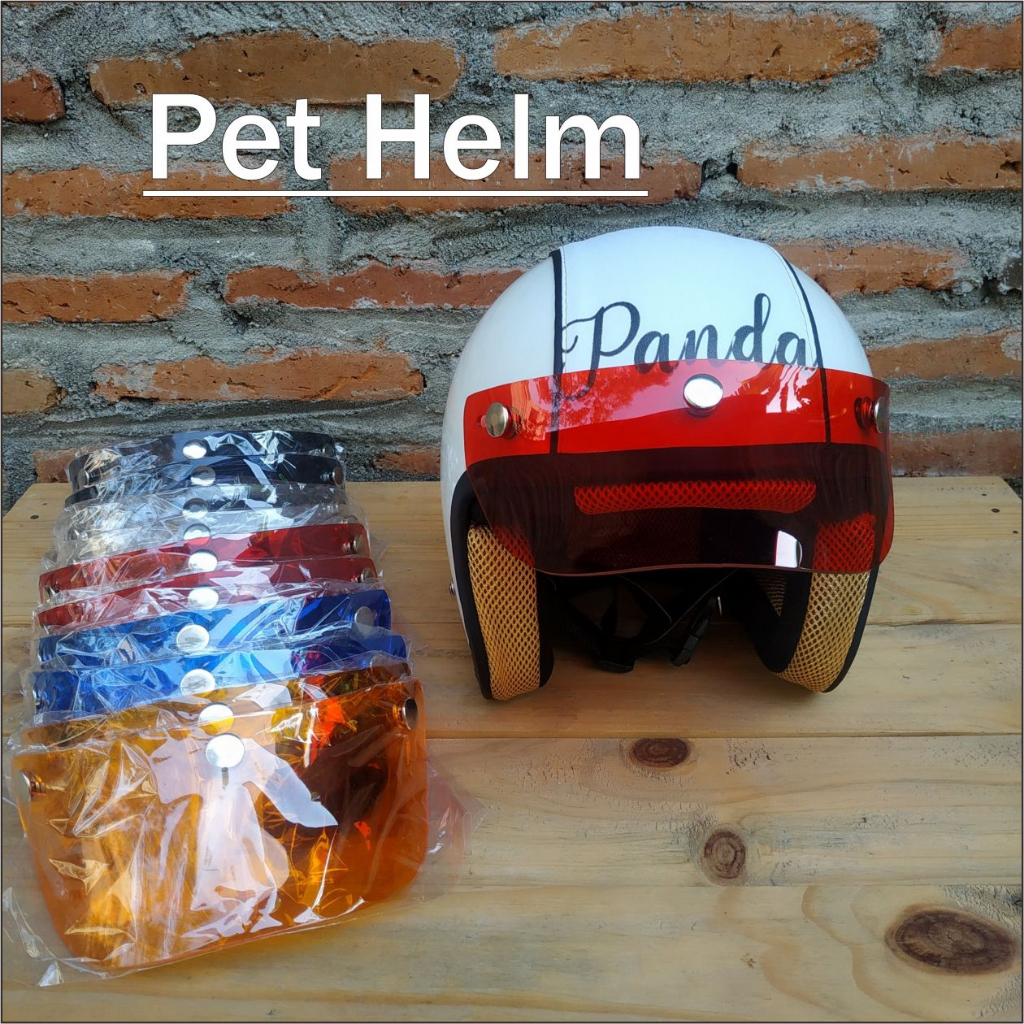 Jual Pet Helm Anak dan Dewasa Clasic | Shopee Indonesia