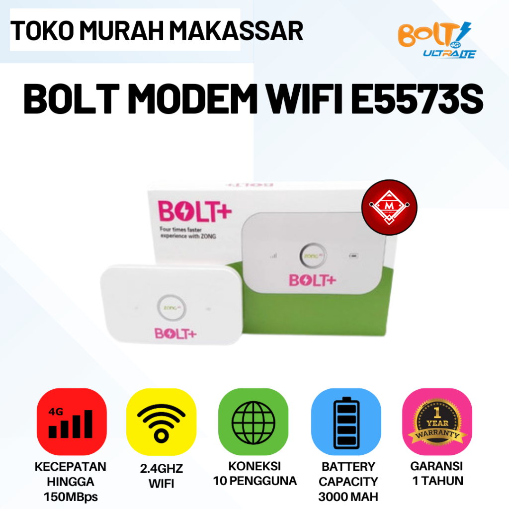 Jual BOLT MODEM WIFI E5573S / MODEM BOLT WIFI E5573S / MOD01-BOLT ...