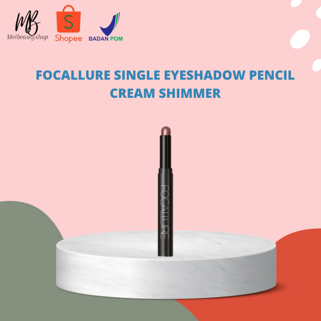 Jual FOCALLURE Single Eyeshadow Pencil Cream Shimmer fa38 | Shopee ...