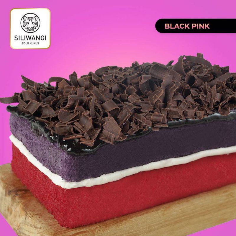 Jual Siliwangi Bolu Kukus - Black Pink | Shopee Indonesia