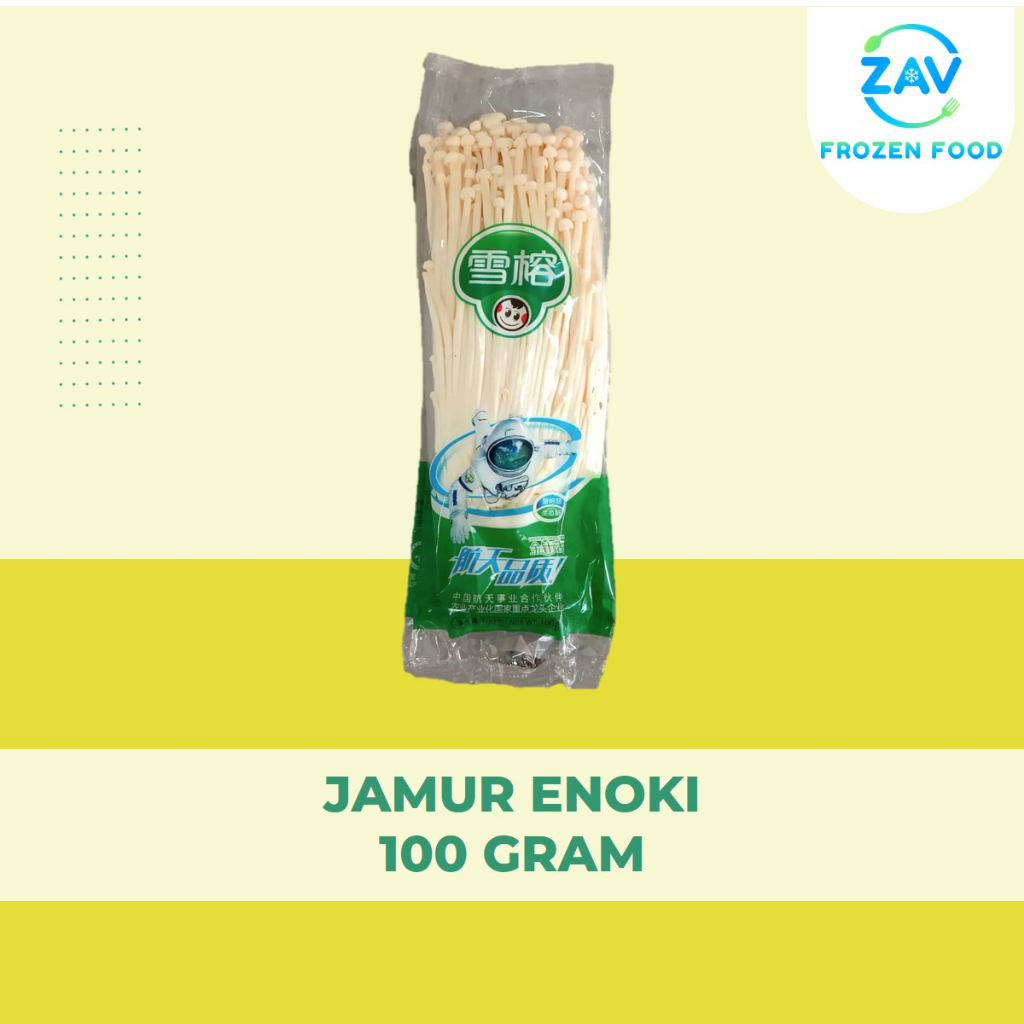 Jual JAMUR ENOKI 100 GRAM | Shopee Indonesia