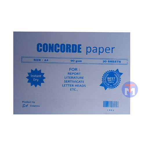 Jual Kertas Concorde A4 90gr 20 Lembar | Shopee Indonesia