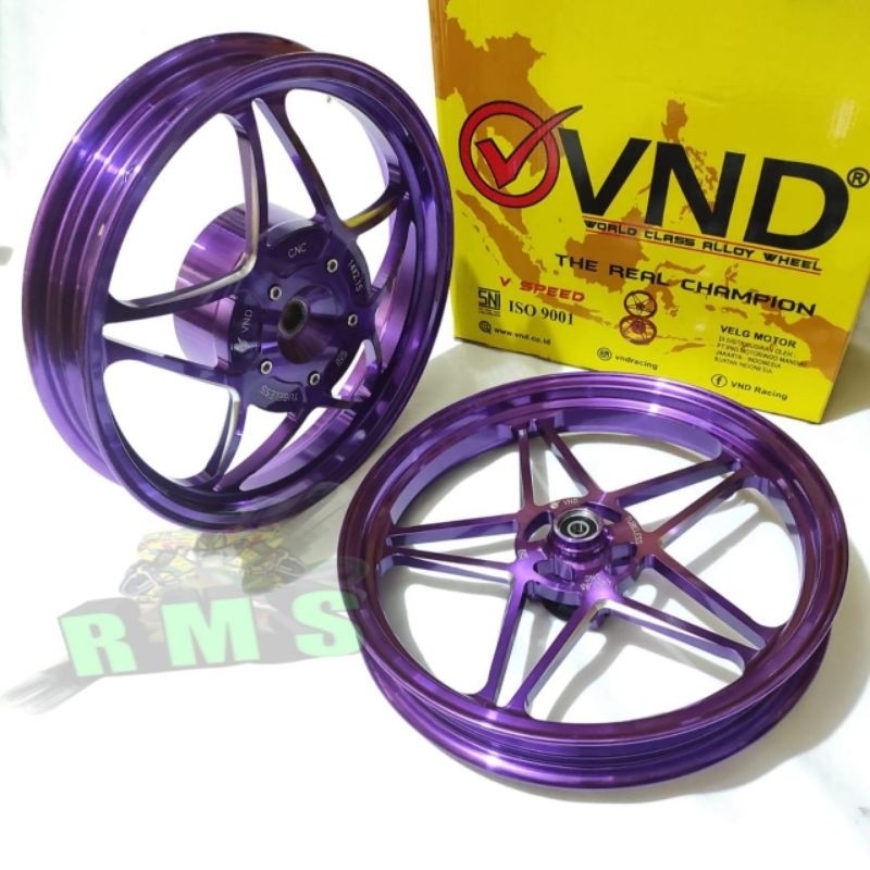 Jual Velg Racing VND V Speed V2 Model Bintang Vario 125 Vario 150 Velg Pelek Racing Vario 125 ...