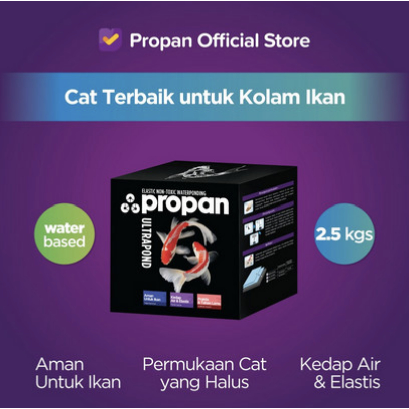 Jual CAT KOLAM PROPAN ULTRAPOND UP940 - 2.5 KG SET | Shopee Indonesia