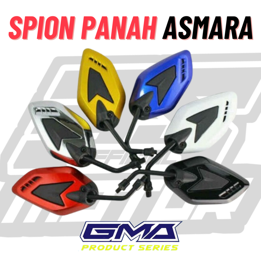 Jual Spion Beat Vario Verano Merk GMA Tangkai Pendek Universal Honda ...